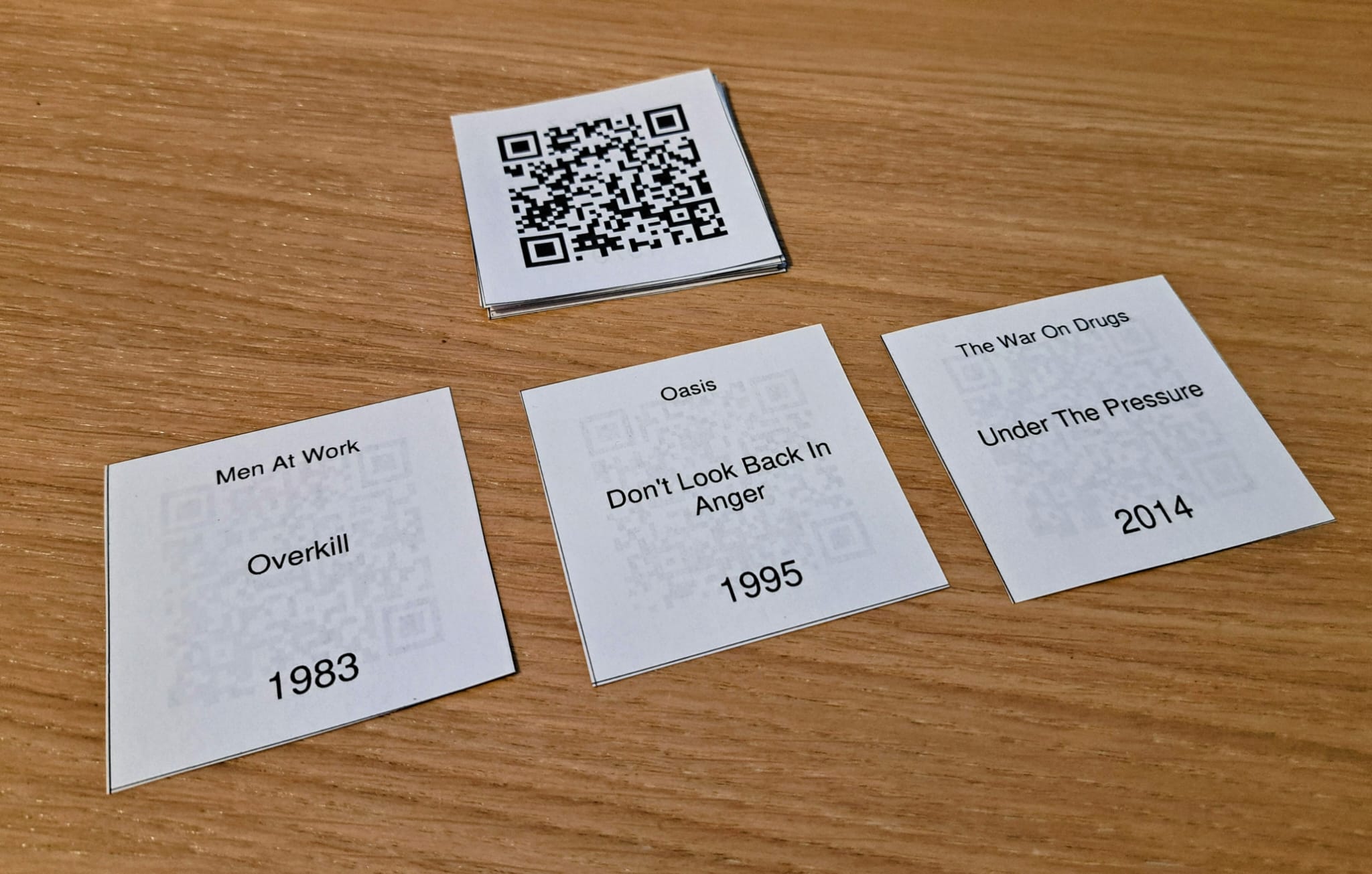 Blind Song Scanner - Musical Guessing Games with Spotify